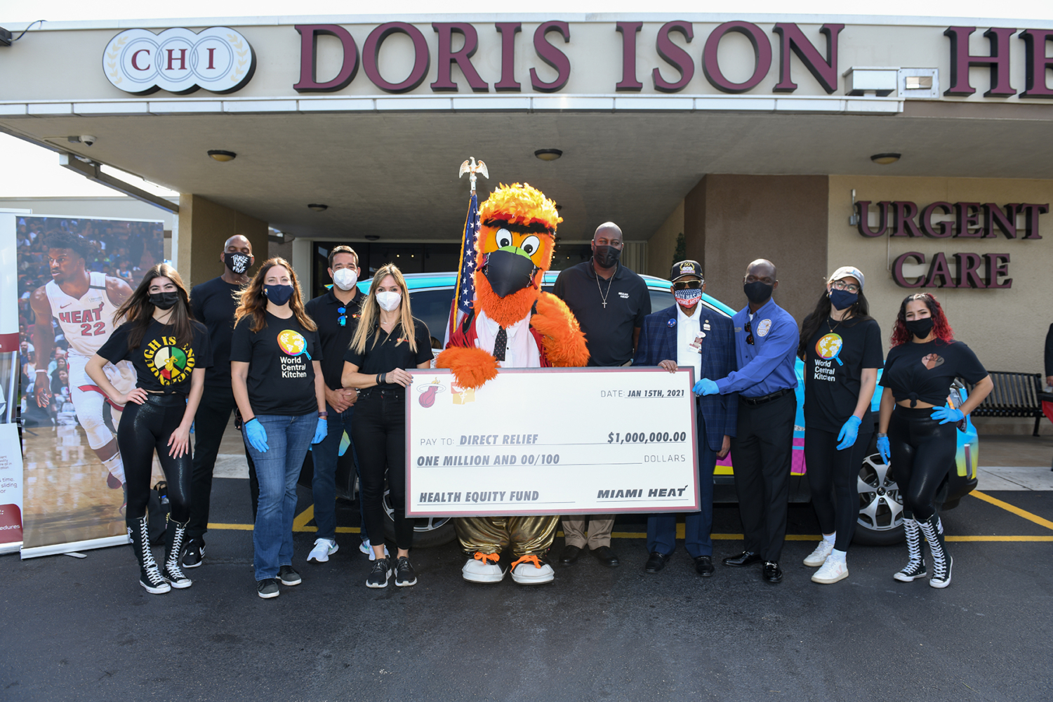 Direct Relief and the Miami Heat Recognize and Celebrate CHI Staff With ...