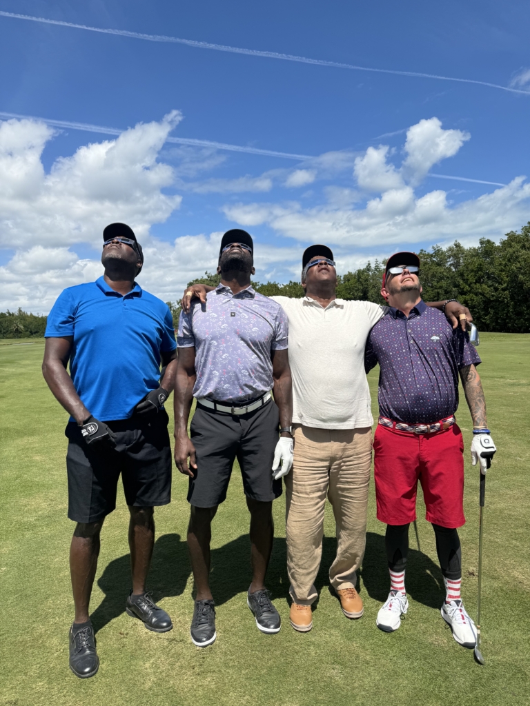 Swinging for a Cause: Golfers Experience Rare Solar Eclipse While Supporting Child Mental Health ...